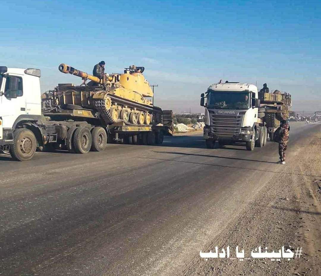 Syrian Army sends to Hama Countryside "Largest" Military Convoy ...